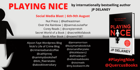 Book Review: Playing Nice by JP Delaney - Nut Press